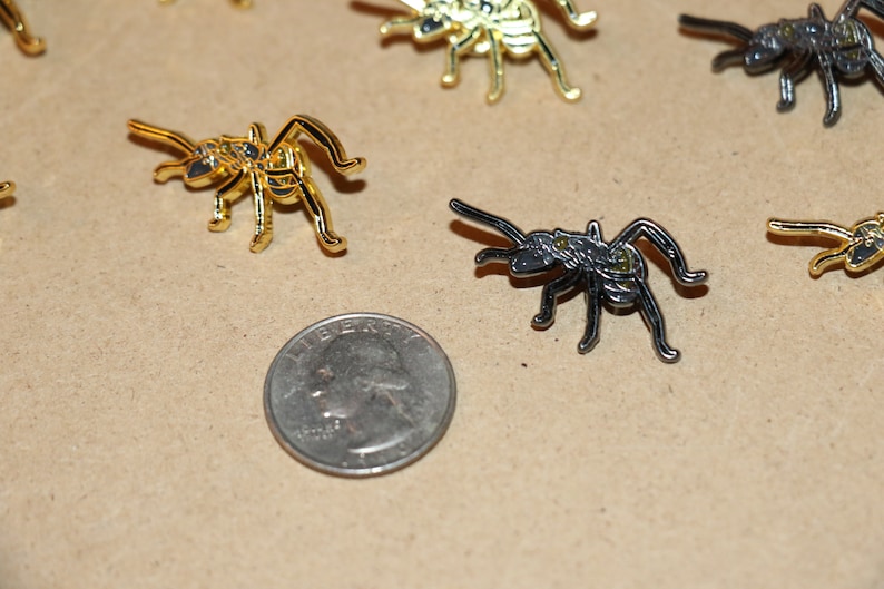 The Golden Ant Pin - Etsy