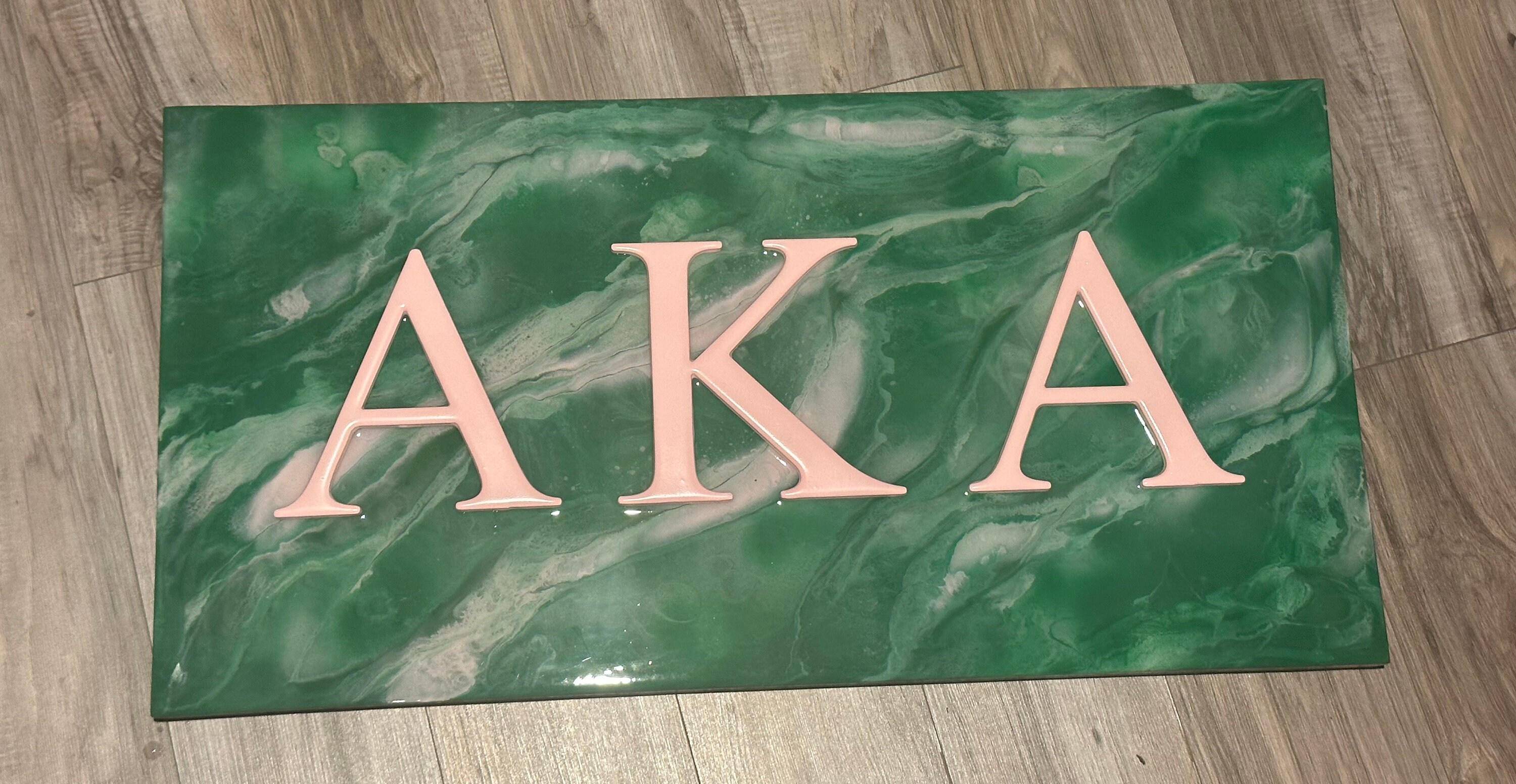 Alpha Kappa Alpha Wall Art AKA-1908 - Etsy