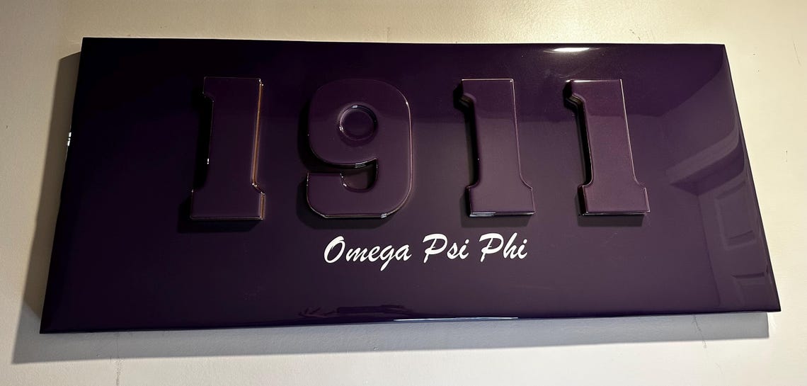 Omega Psi Phi -1911 (BOLD) - Etsy