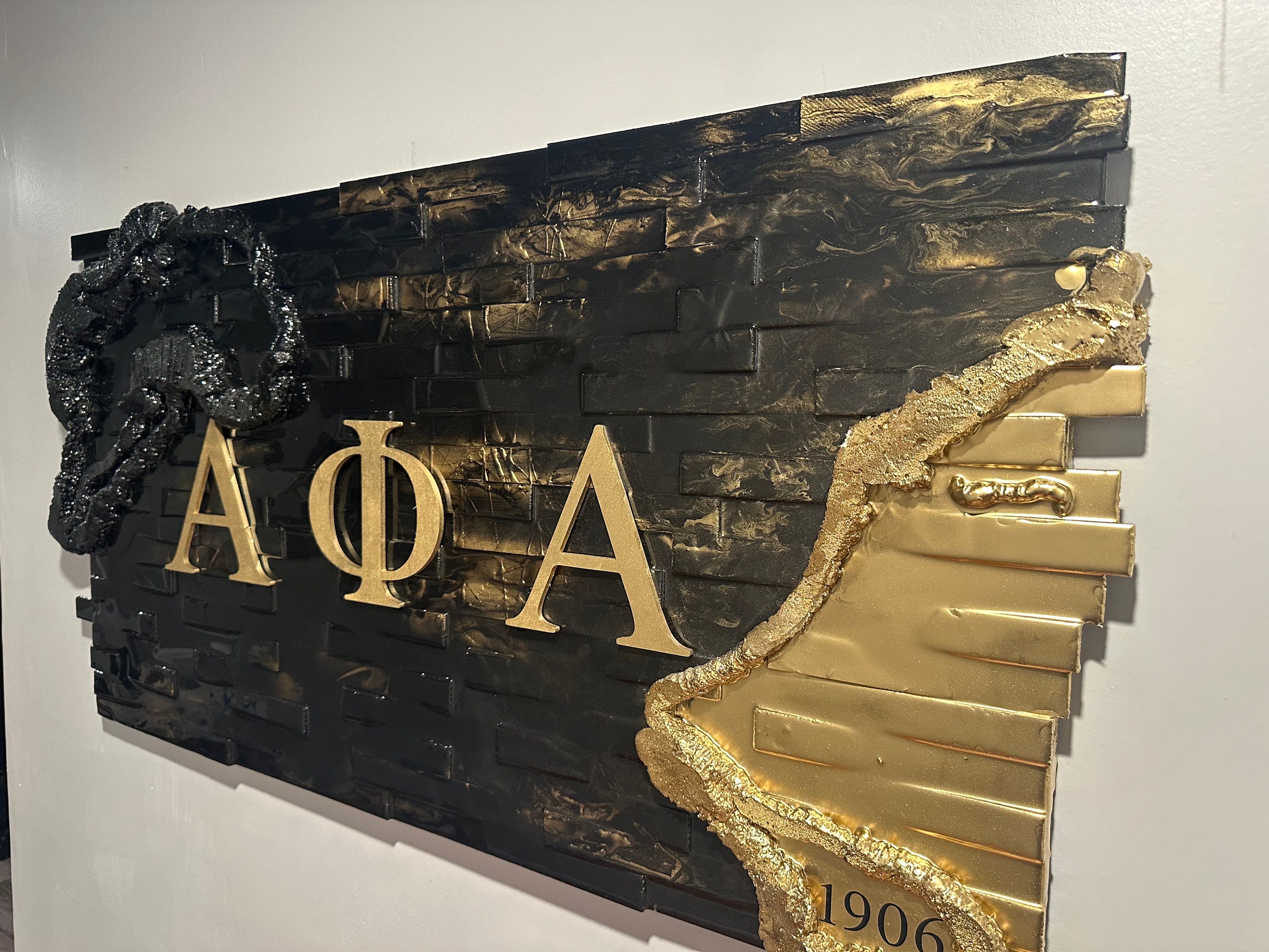 Alpha Phi Alpha Wall Art 1906 - Etsy