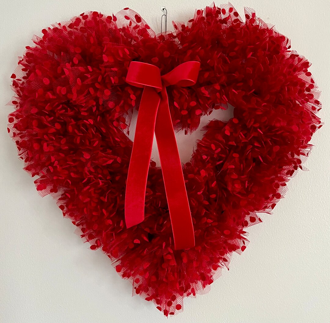 Tulle Heart - Etsy