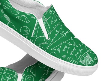 Math Teacher Shoes - Etsy