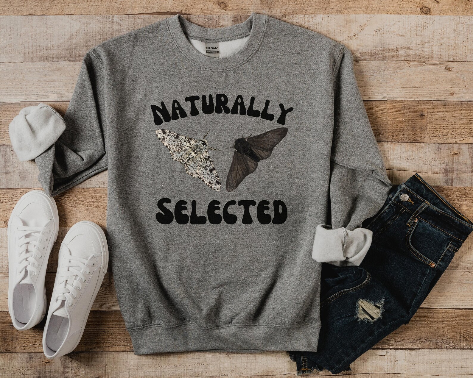Natural Selection Shirt Peppered Moth Shirt Science Teacher - Etsy