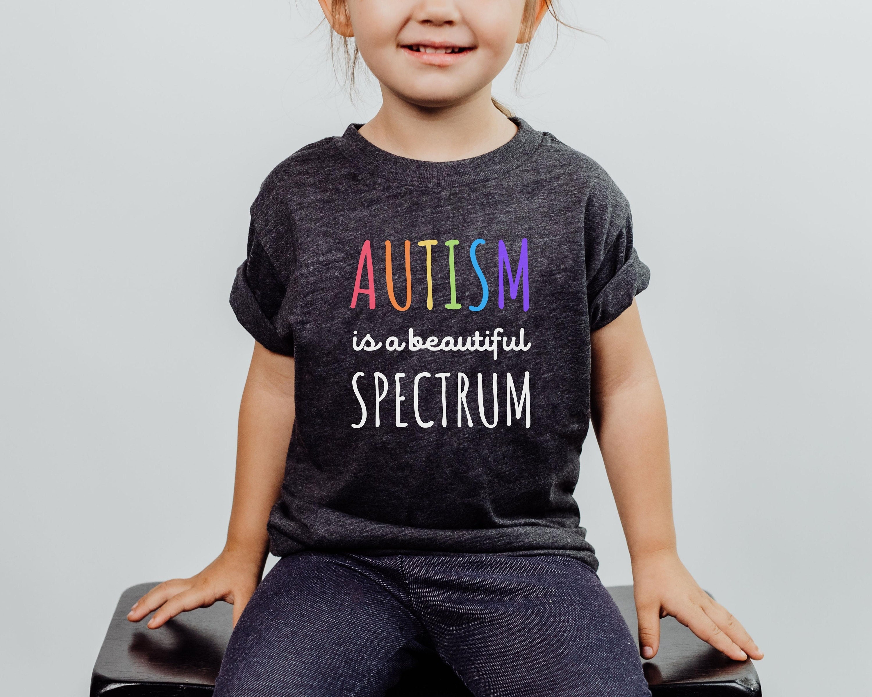 Autism is a Beautiful Spectrum Toddler Shirt Autism Shirt for - Etsy