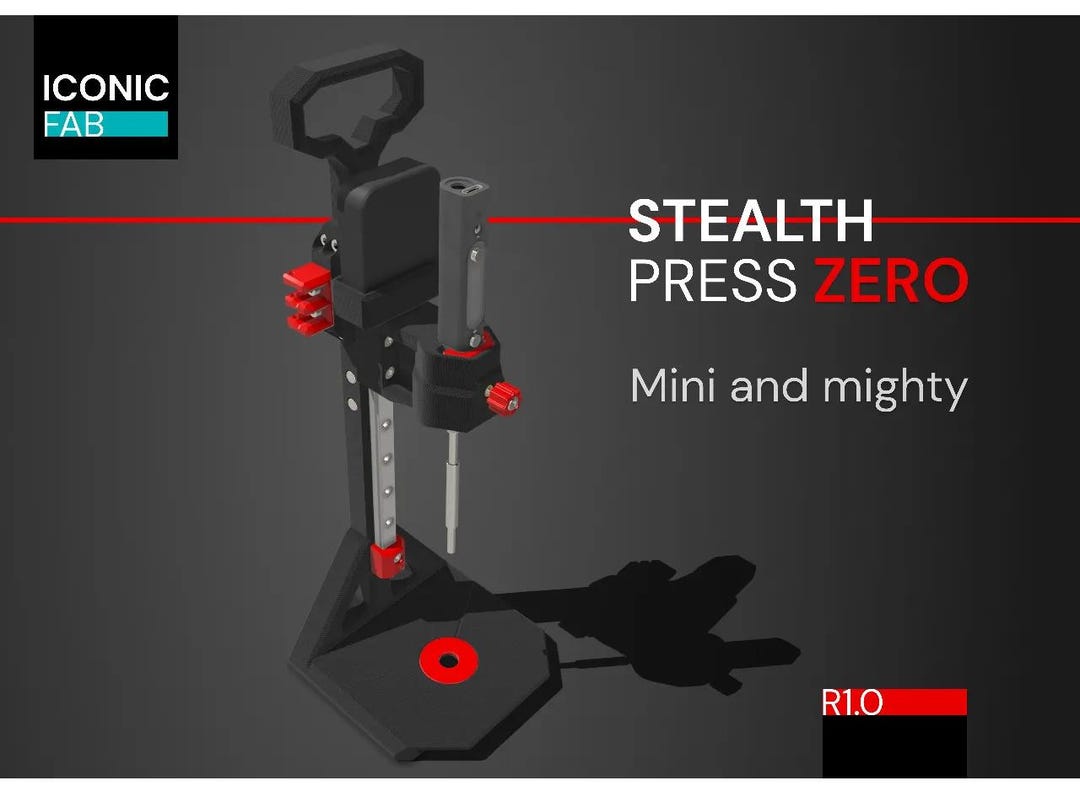 Stealth Press ZERO by Iconic FAB Printed Parts - Etsy