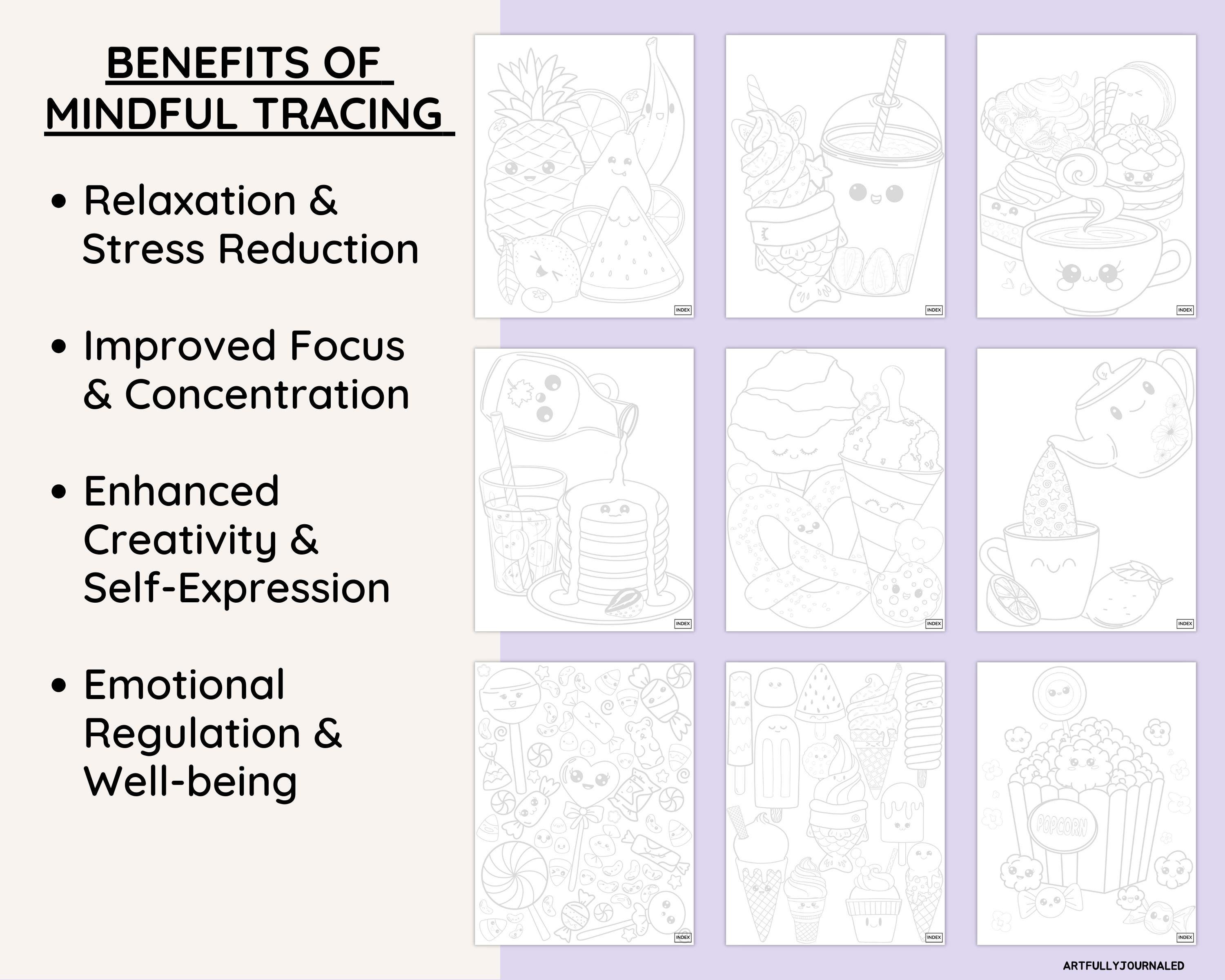 IPad Tracing Book, Mindful Tracing Activity for Adults, Busy Book for ...