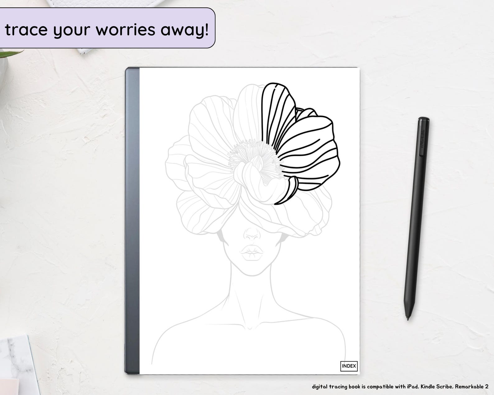 Stress Relief Activities for Remarkable, Mindful Tracing Templates ...