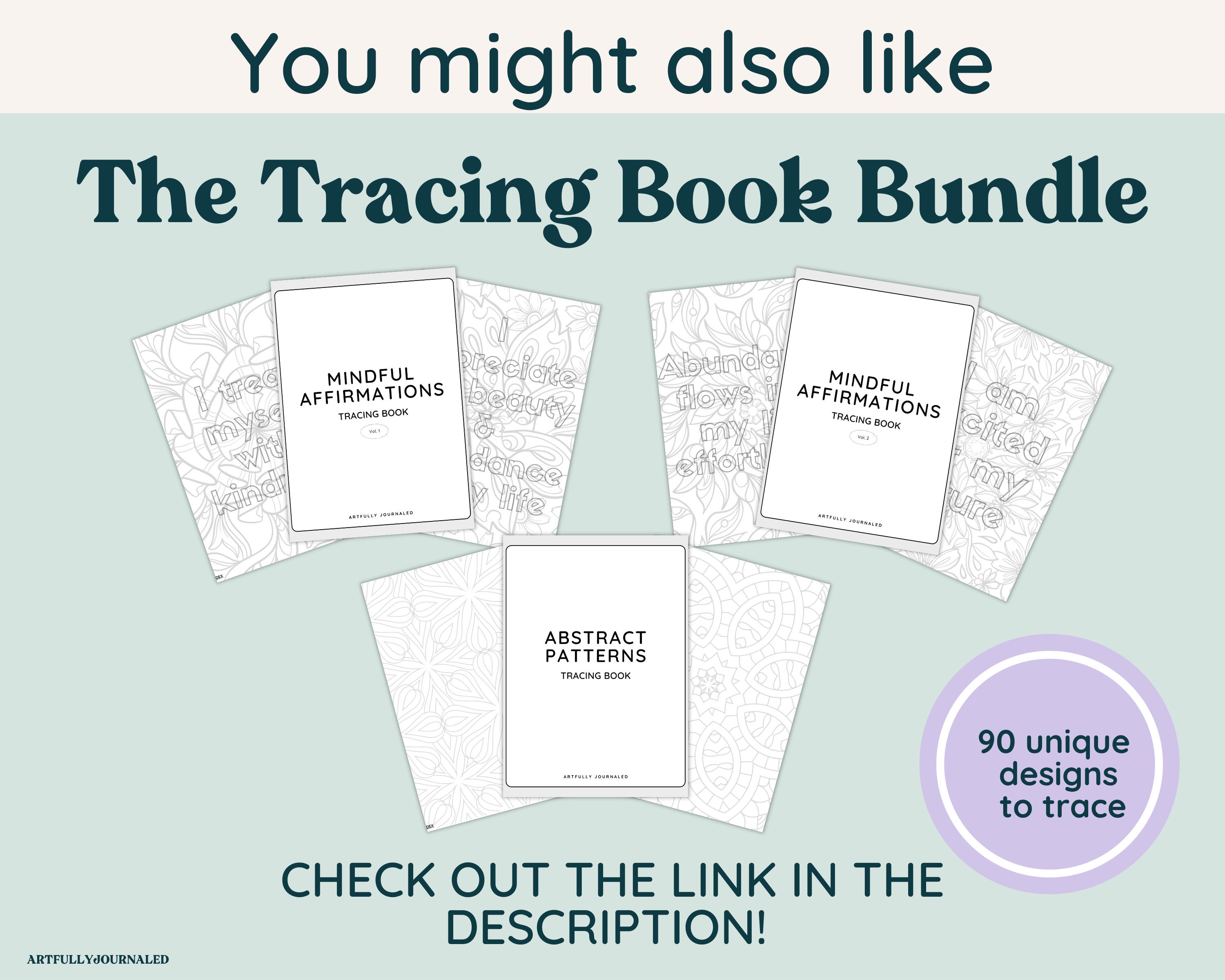 Kindle Scribe Mindfulness Tracing Book: Abstract Patterns (PDF) - Etsy