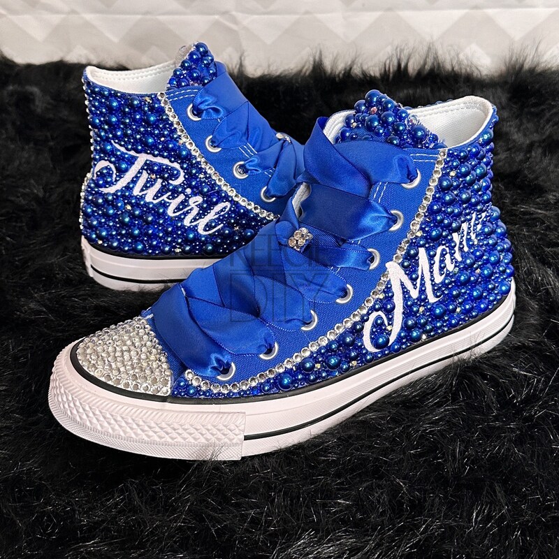 Bling Converse - Etsy