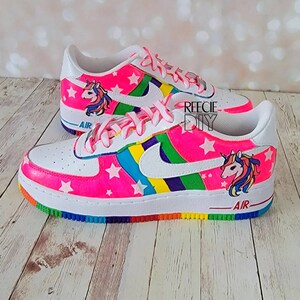 Kids Custom Air Force 1s AF1 Any Theme - Etsy