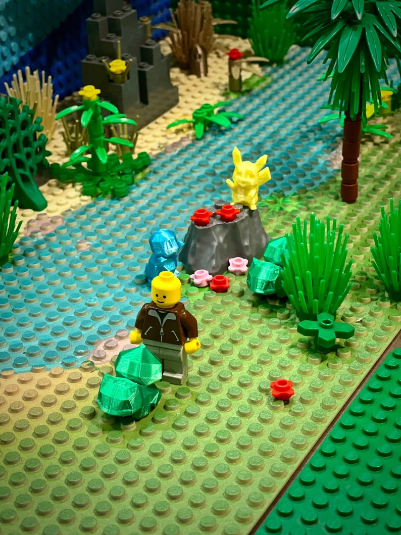 Lego Compatible Pokemon Bulbasaur Minifigure | Etsy