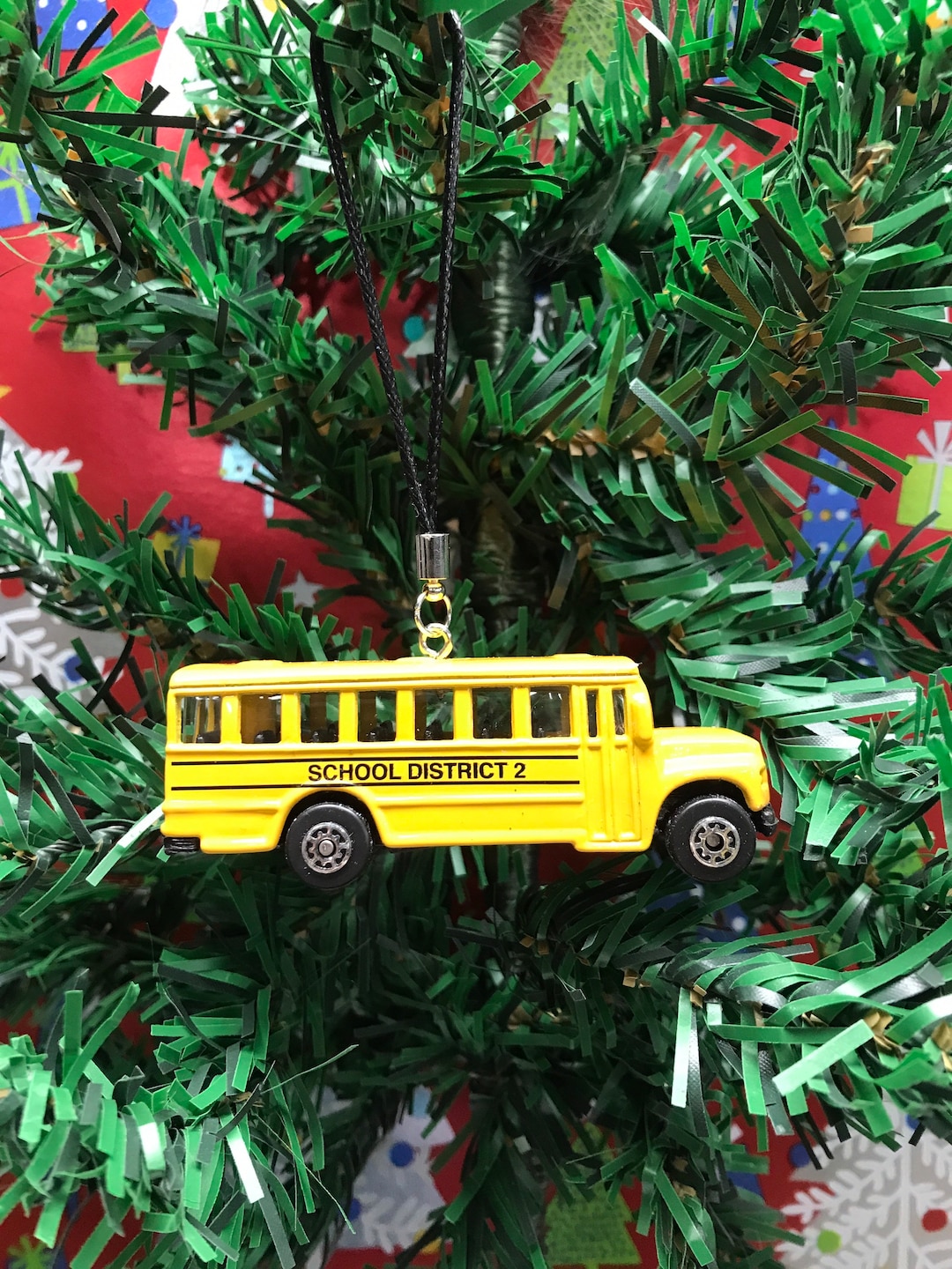 School Bus - Christmas Ornament - FREE Shipping! - Etsy