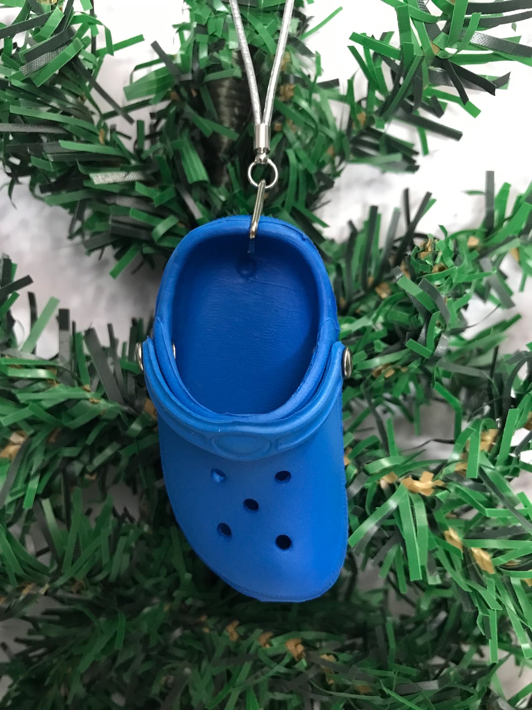 Croc Shoe Royal Blue - Christmas Ornament - FREE Shipping! - Etsy