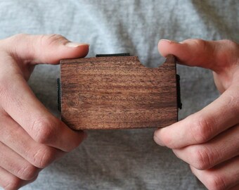 Minimalist Wood Wallet - Etsy