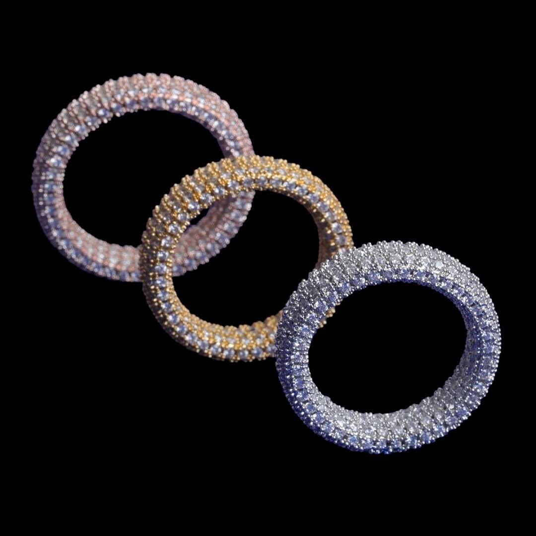Stones of Round Iced Out Diamond Ring, Hip Hop Rings, Round Ring ...