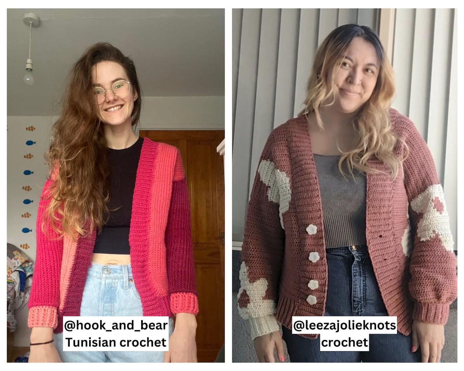 Crochet Cardigan PATTERN / Universal Drop-shoulder Cardigan / Tunisian ...