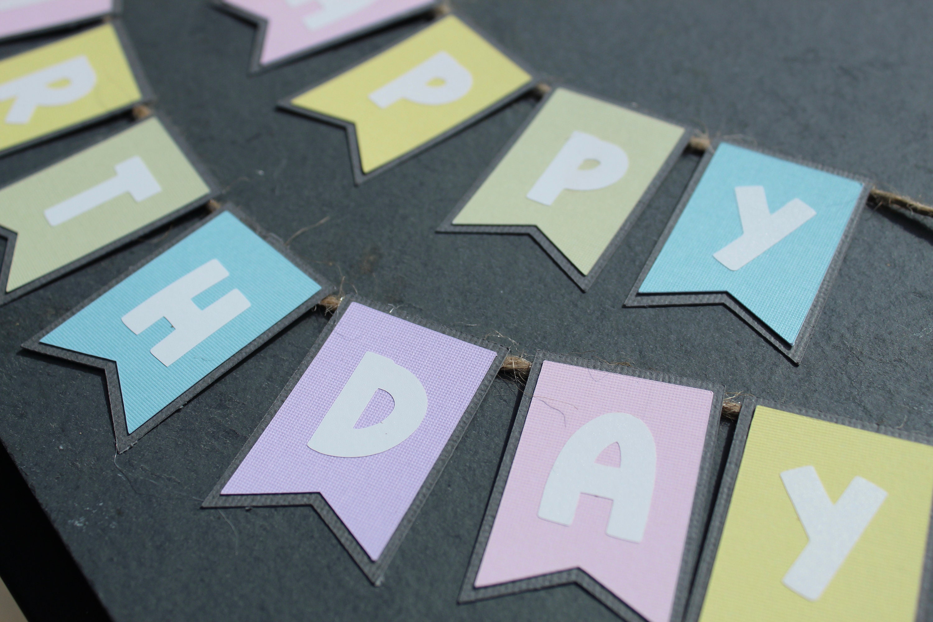 Mini Birthday Banner - Etsy