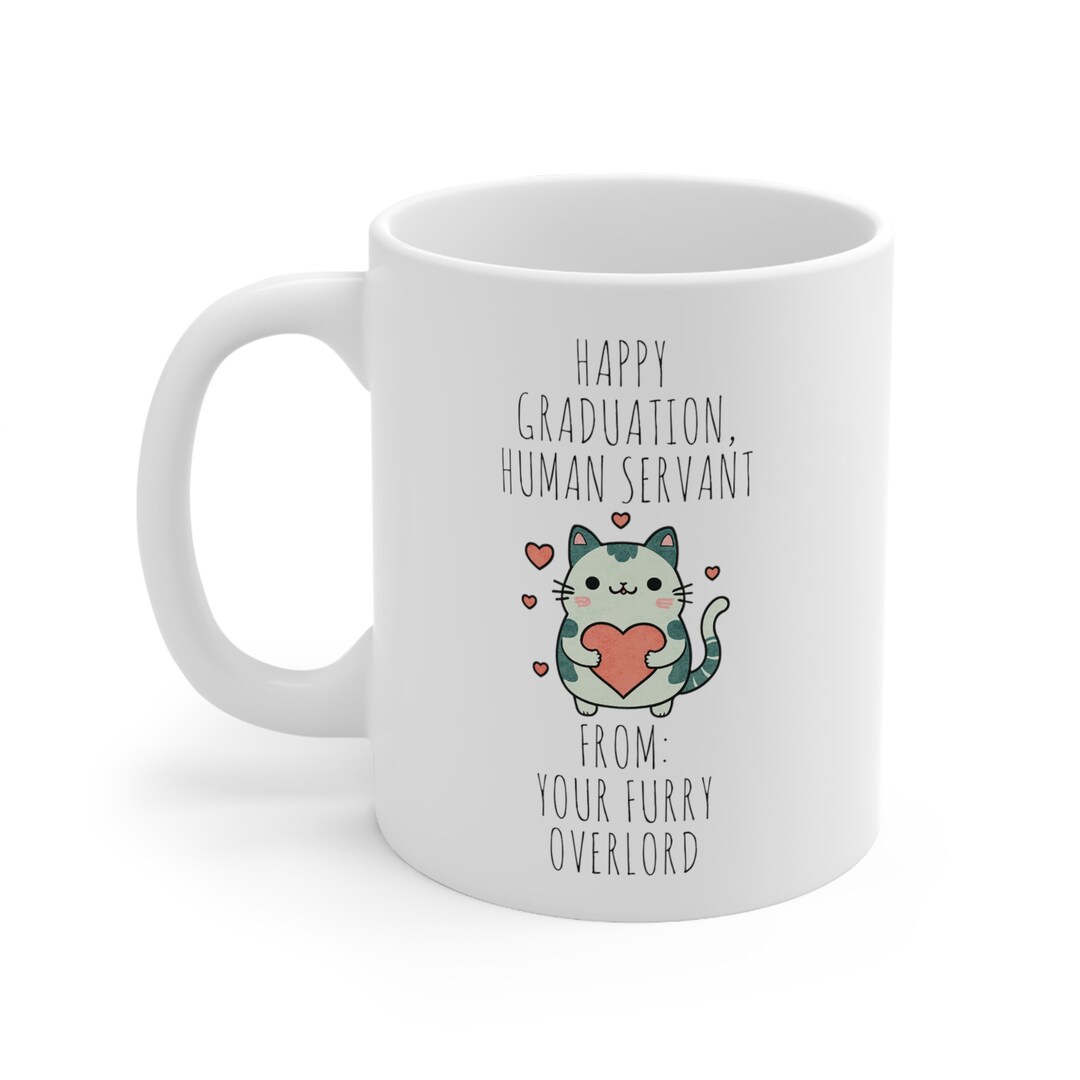 Graduation Gift From Cat, Graduation Gift, Funny Cat Gift, Gift for Cat ...