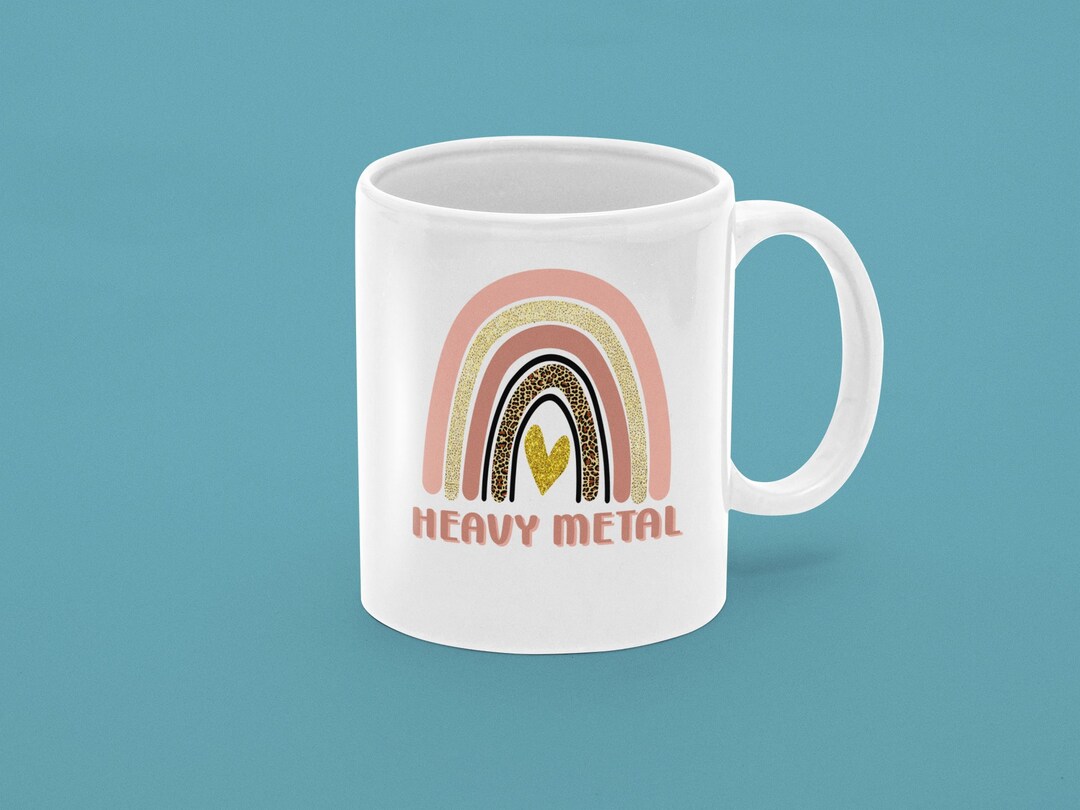 Gift for Heavy Metal Fan, Funny Heavy Metal Mug, Heavy Metal Mug, Mug ...