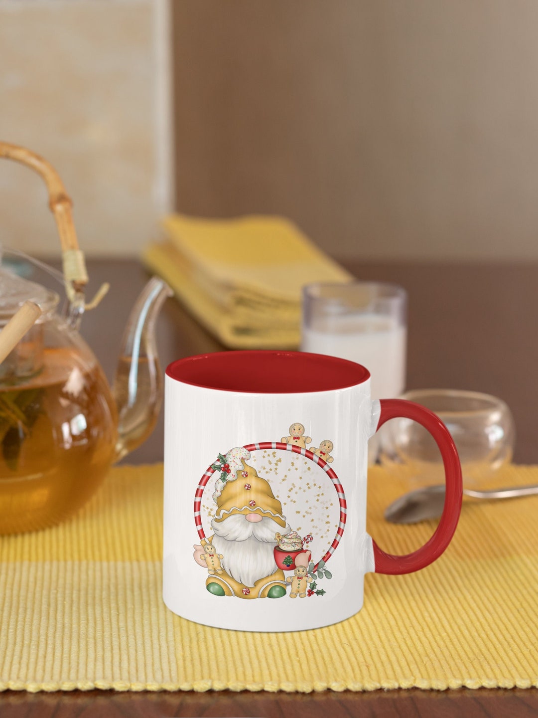 Gonk Christmas Mug, Gonk Feet, Secret Santa Gift, Gift for Him, Gift ...