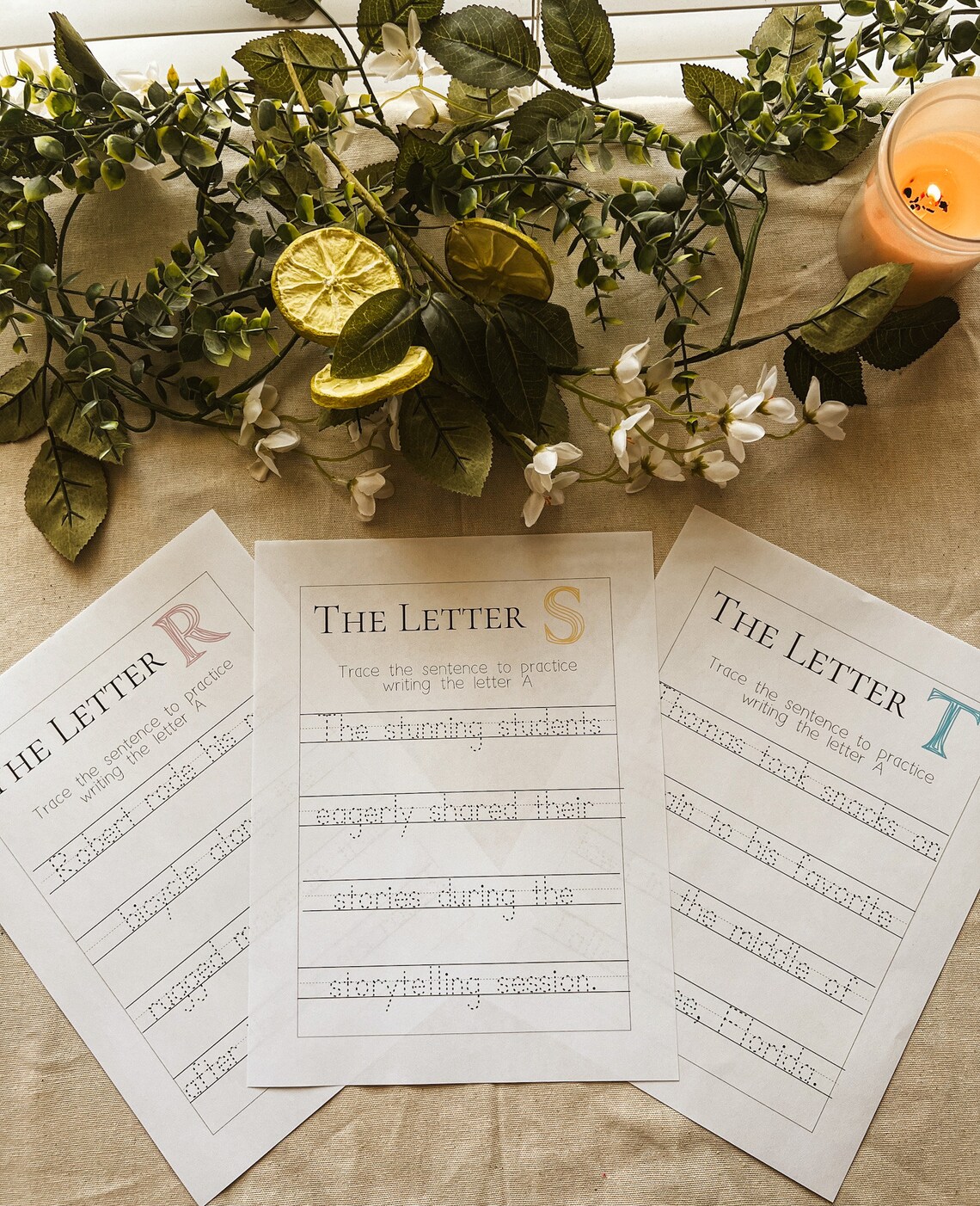 200 Alphabet Tracing Worksheets, Abc Tracing, Handwriting Practice ...