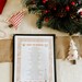 December Christmas Morning Menu Homeschool & Preschool Digital Print - Etsy