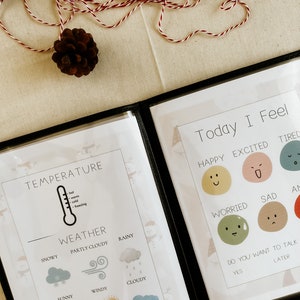 December Christmas Morning Menu Homeschool & Preschool Digital Print - Etsy