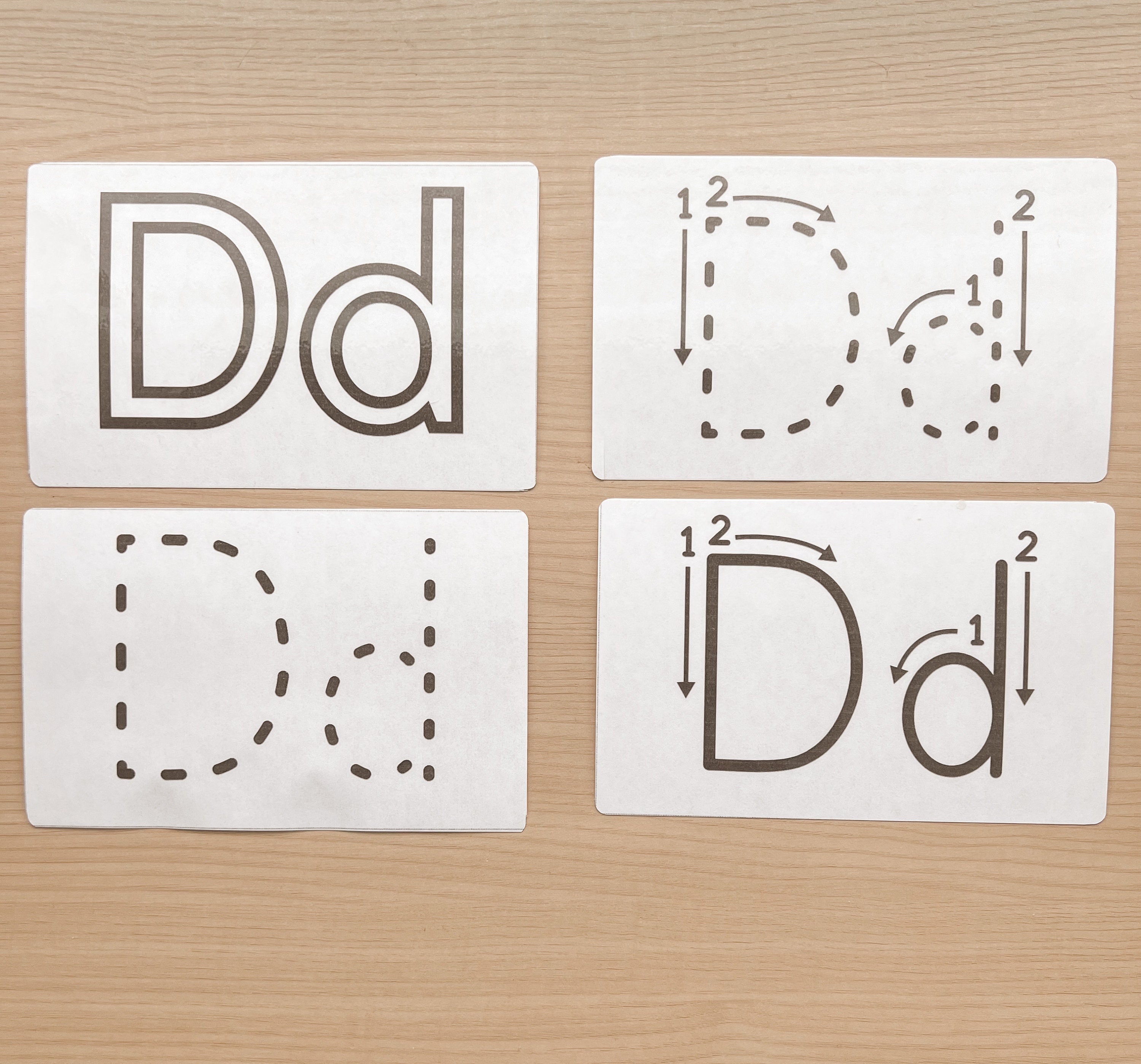 Letter D Tracing Printable Alphabet Tracing Worksheets ABC Printable ...