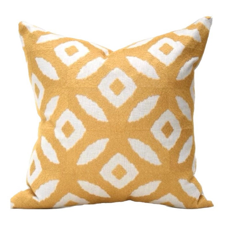 Yellow Decorative Pillows - Etsy
