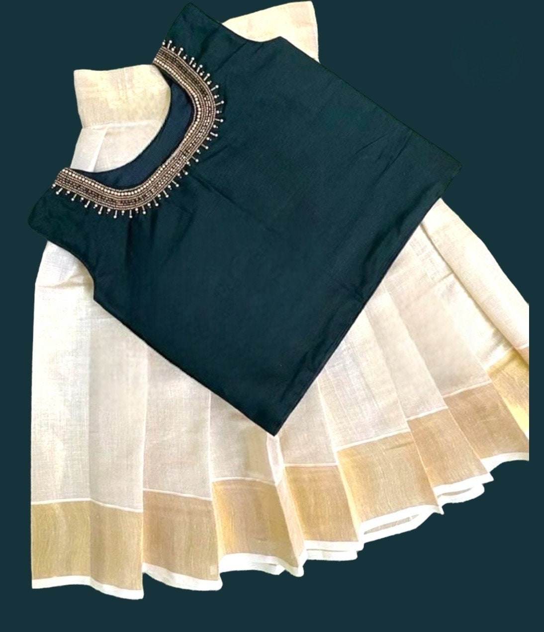 Girls Pattu Pavada skirt Onam Vishu Wear Onam Dawani Indian Dress Kids ...