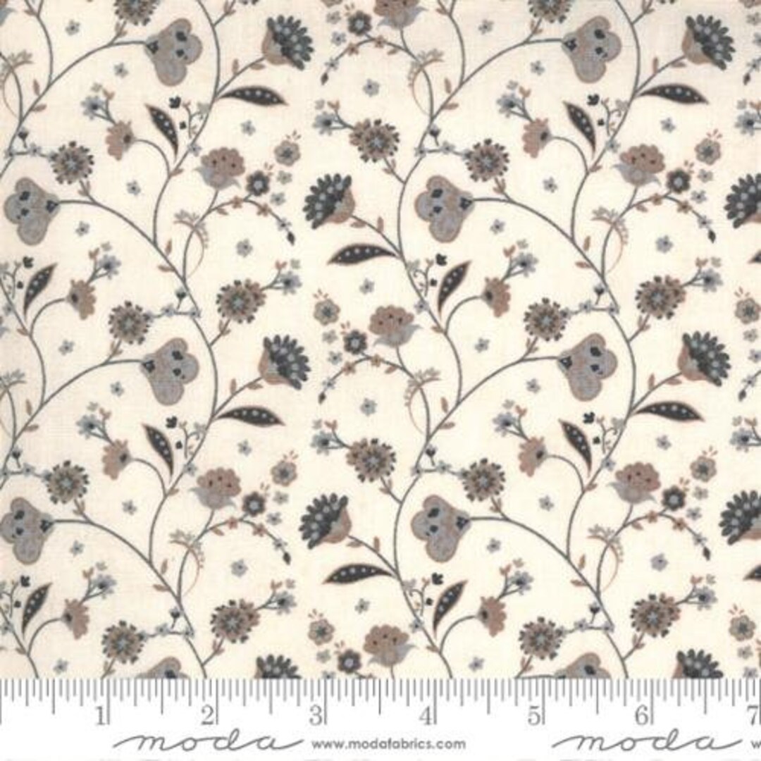 Boudoir Pale Roebuck Basicgrey 30651 17 Moda Bolt Fabric - Etsy