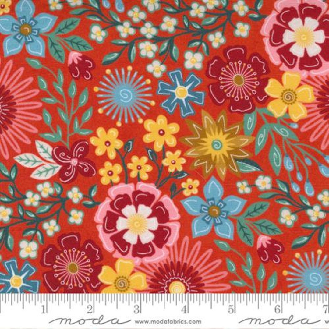 Frankie Basicgrey Uninhibited Melon 30670 17 Moda Bolt Fabric - Etsy
