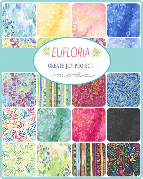 Eufloria Charm Pack 5X5 42 Cuts Create Joy Project Moda - Etsy