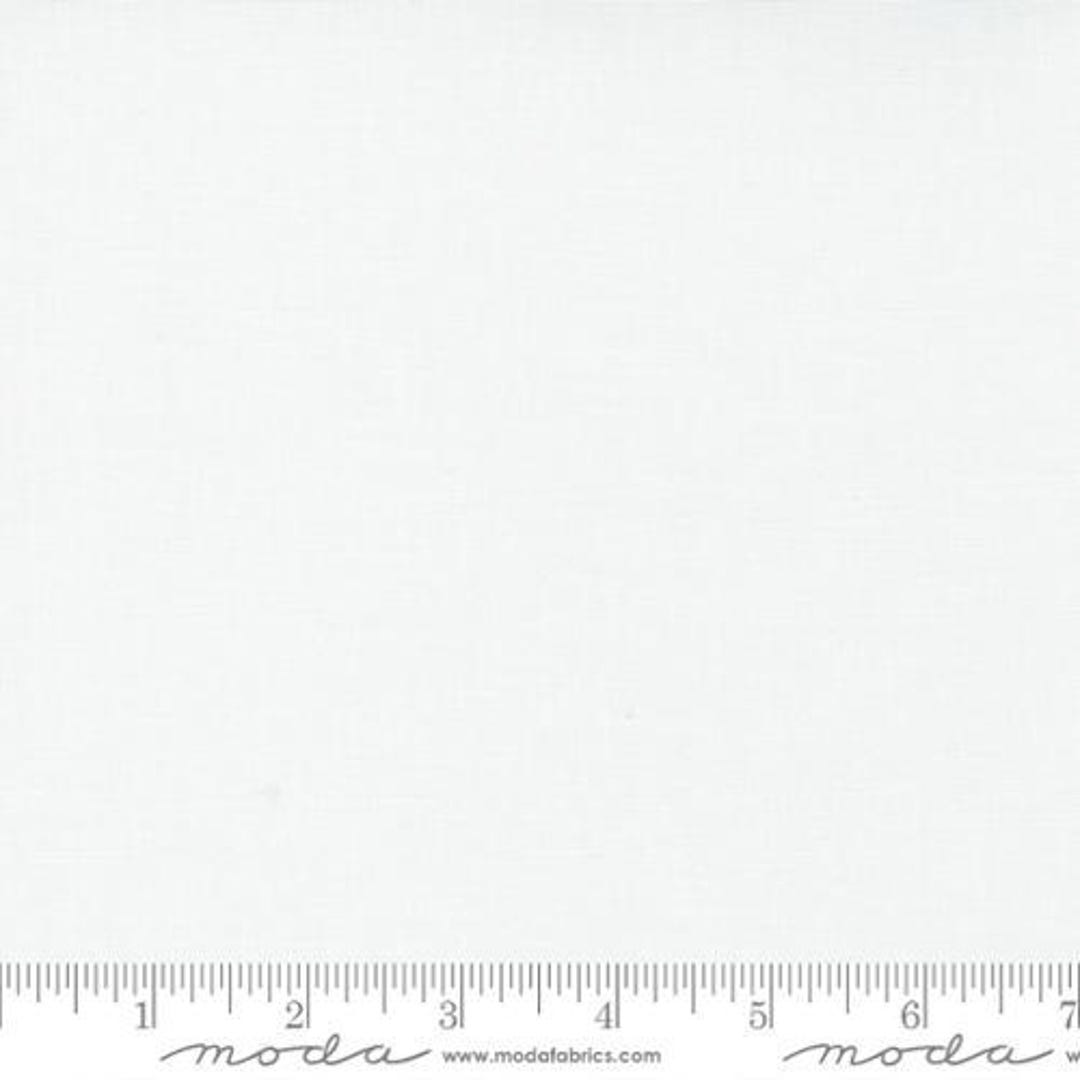 Bella Solids Bleached White PFD 9900 97 100% USA Grown Cotton Fabric ...