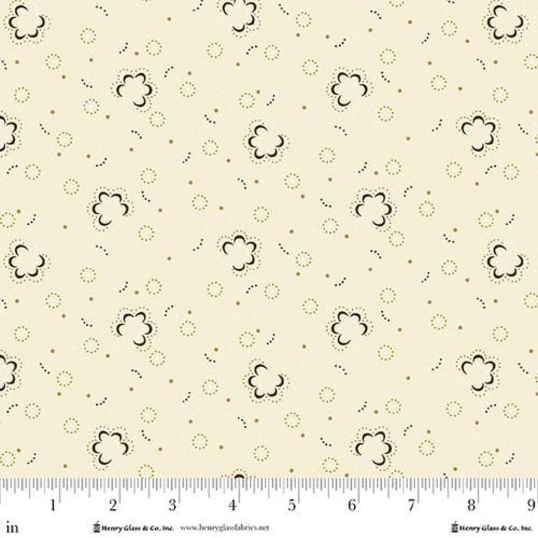 Buttercream & Brickle Bits 1953-40 Cream Posh Posies Kim Diehl Henry ...