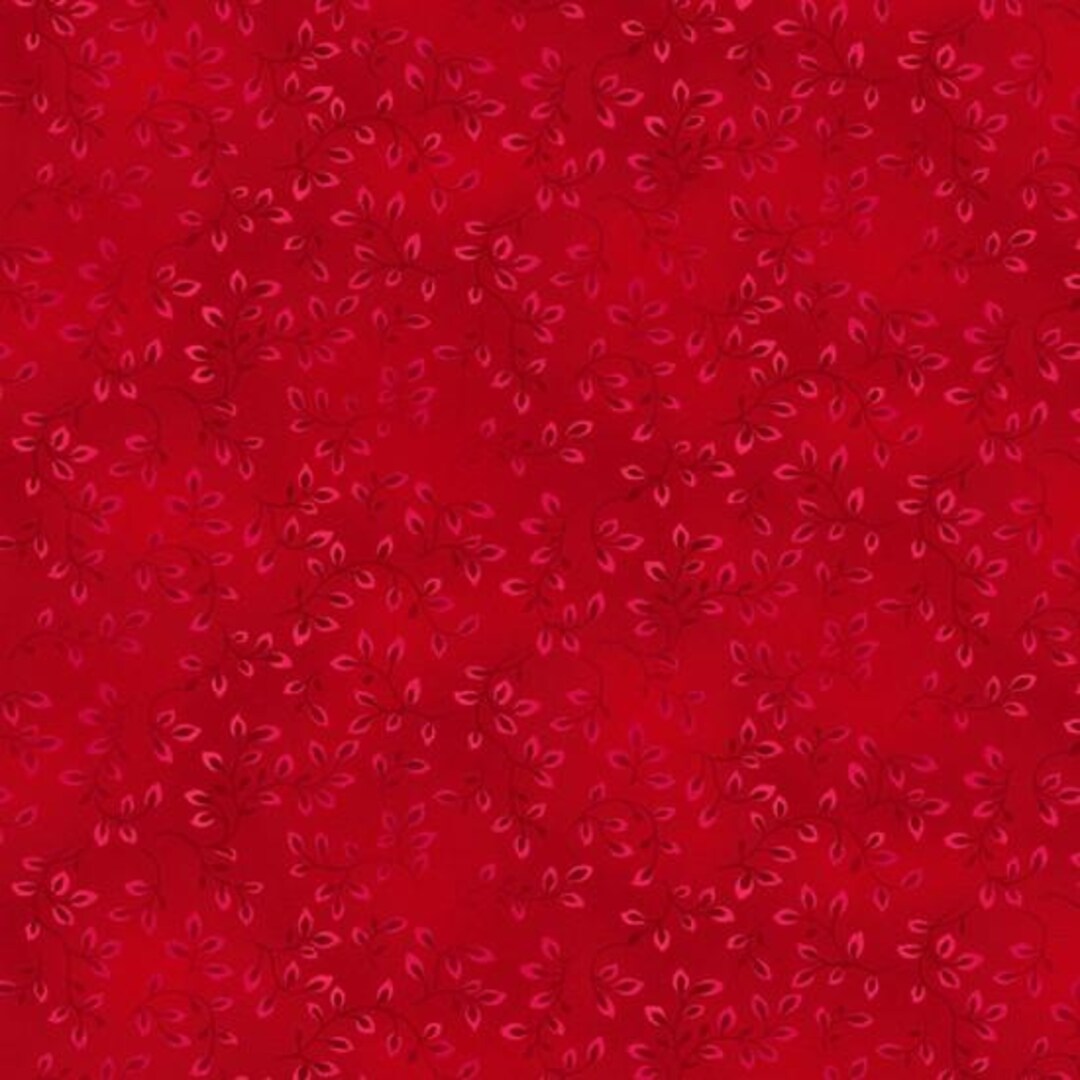 Folio Basics 7755-82 True Red Color Principle Henry Glass - Etsy