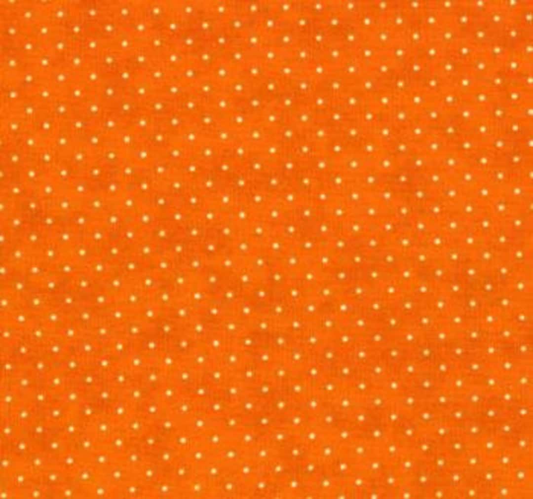 Essential Dots Orange Moda Bolt Fabric - Etsy