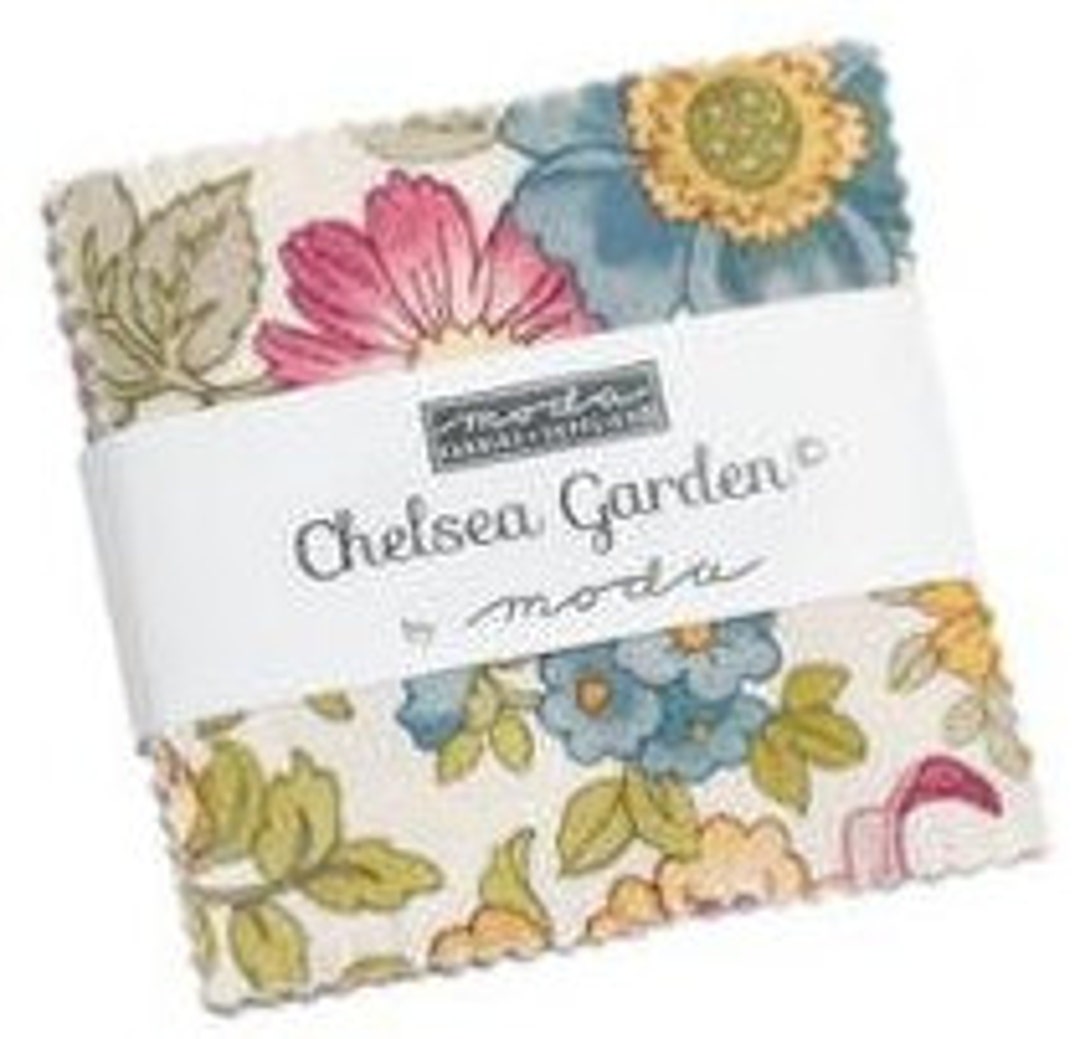 Chelsea Garden Mini Charm 2.5" X 2.5" 33740MC 42 Piece Assorted Moda - Etsy