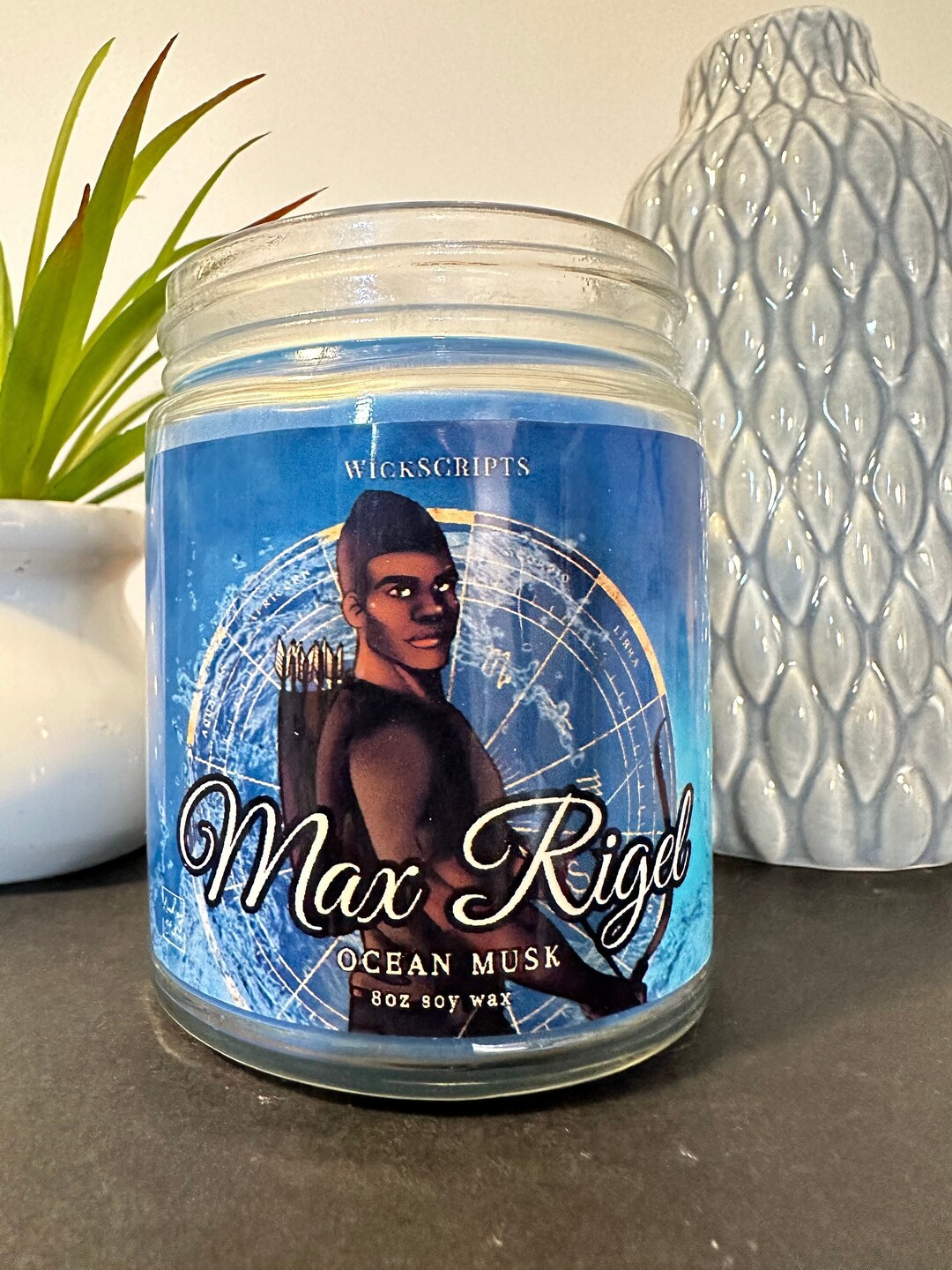 Max Candle | Zodiac Academy - Etsy