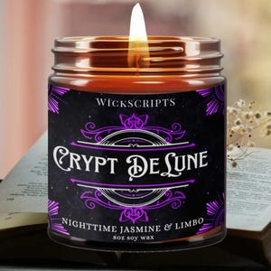Crypt Delune Candle | Blood Oath - Etsy