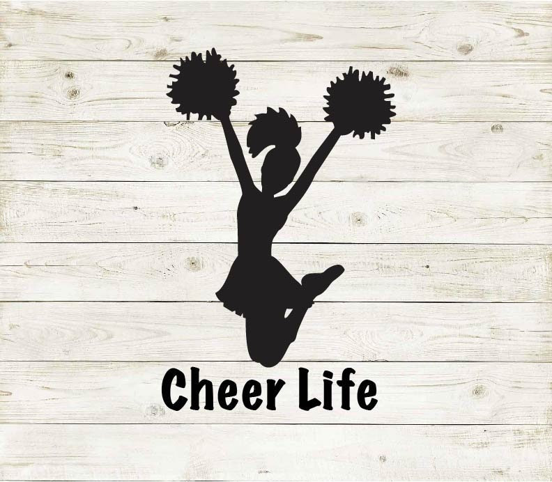 Cheer Life- Instant Download, Svg, Pdf, Jpg, Eps, Png, Files Included ...