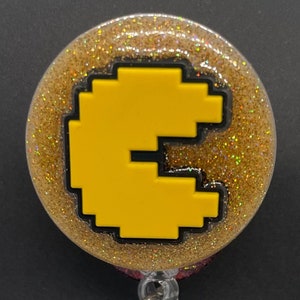 Pac-man Badge Reels - Etsy