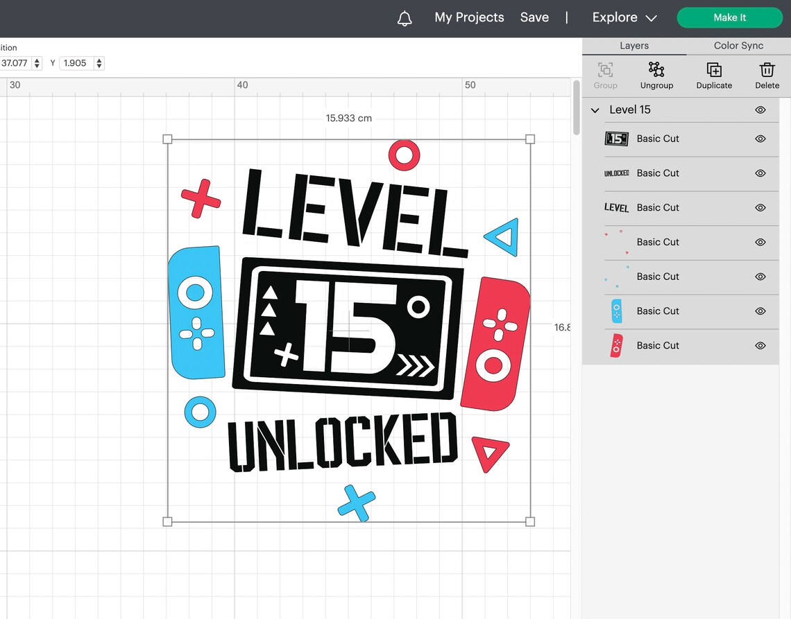 Level 15 Unlocked Birthday Svg 15th Birthday Boy Gamer Svg - Etsy