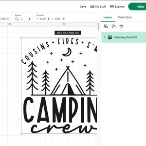 Camping Crew Svg, Cousins Camping Crew Svg, Funny Camping Svg, Cousins ...
