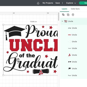 Proud Family of the Graduate Bundle Svg, Class of 2023 Svg, 2023 ...