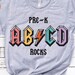 Teacher ABCD Rocks Svg Bundle Teacher Squad Svg First Day of - Etsy