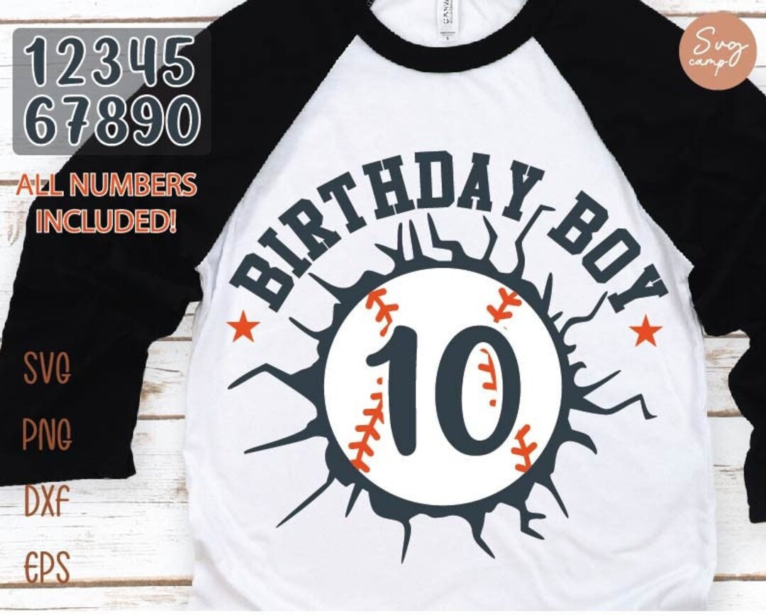 Baseball Birthday Boy Svg, Baseball Boy Svg, Birthday Boy Svg, Sports ...