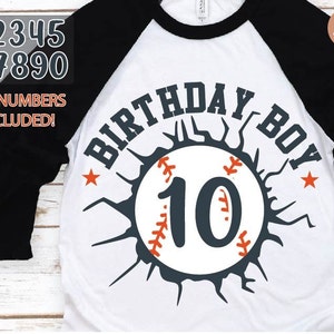 Baseball Birthday Boy Svg, Baseball Boy Svg, Birthday Boy Svg, Sports ...