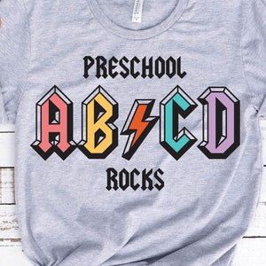 Preschool Rocks Svg, First Day of School Svg, Preschool Svg, Back to ...