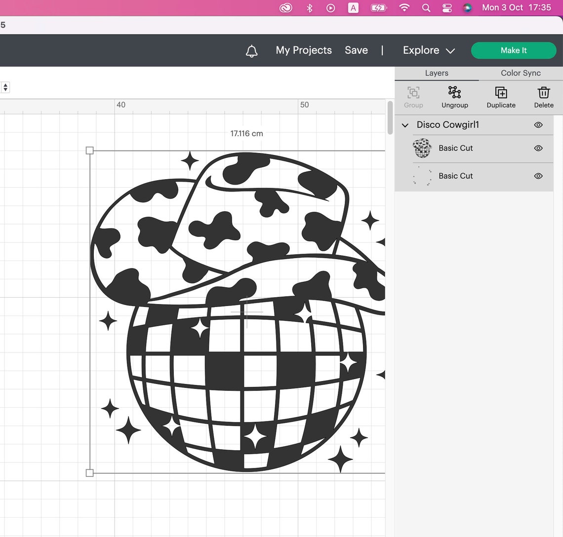 Disco Cowgirl Svg Disco Ball Svg Cowboy Hat Svg Let's - Etsy